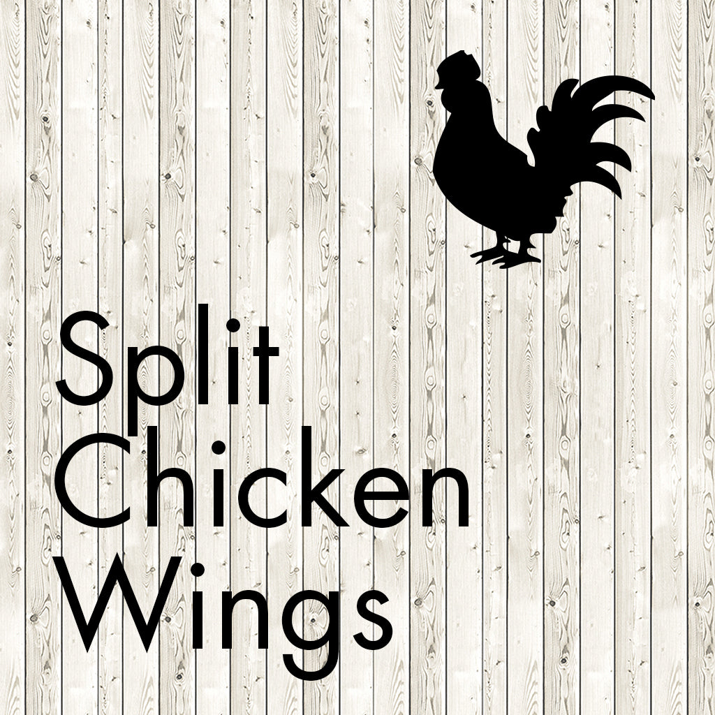 Split Chicken Wings (2 lb/bag) – Windy View Farm