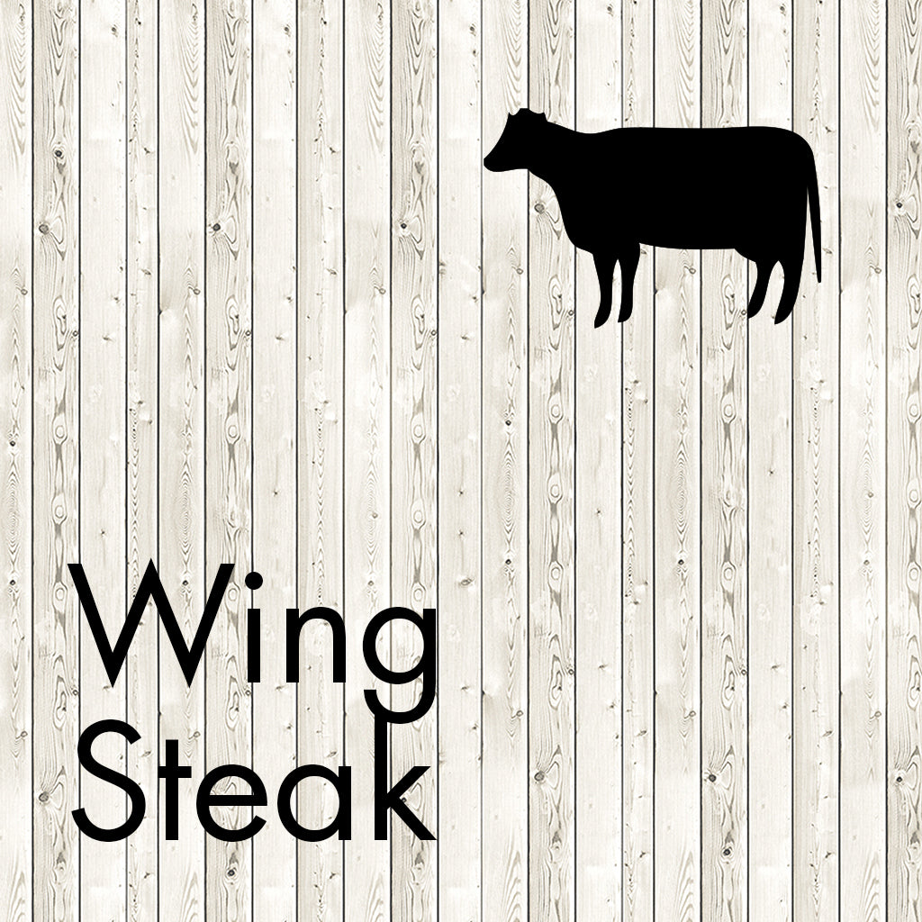 Wing Steak (1/pkg) – Windy View Farm